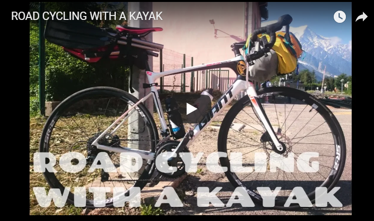 ROAD CYCLING WITH A KAYAK – PACKING ADVENTURES